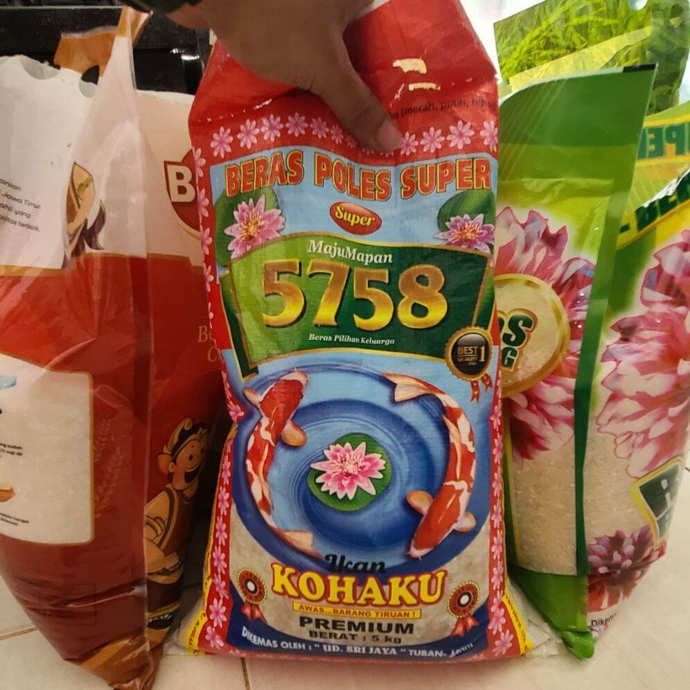 Beras Premium Kohaku Koi 5kg | Lazada Indonesia