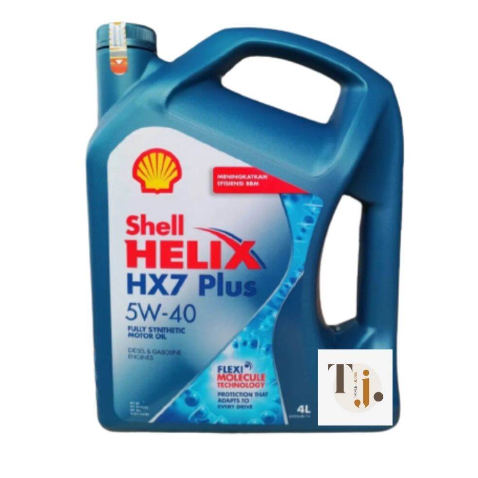Shell Helix HX7 Plus 5w-40 4 Liter Original Shell Scan Barcode | Lazada ...