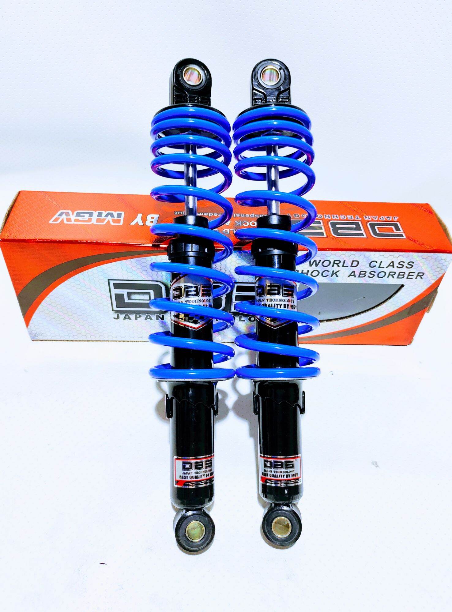 Shock Belakang Tabung Atas 340MM Warna Merah-Bisa Untuk Motor Supra, fit new, Revo, Revo fi ...