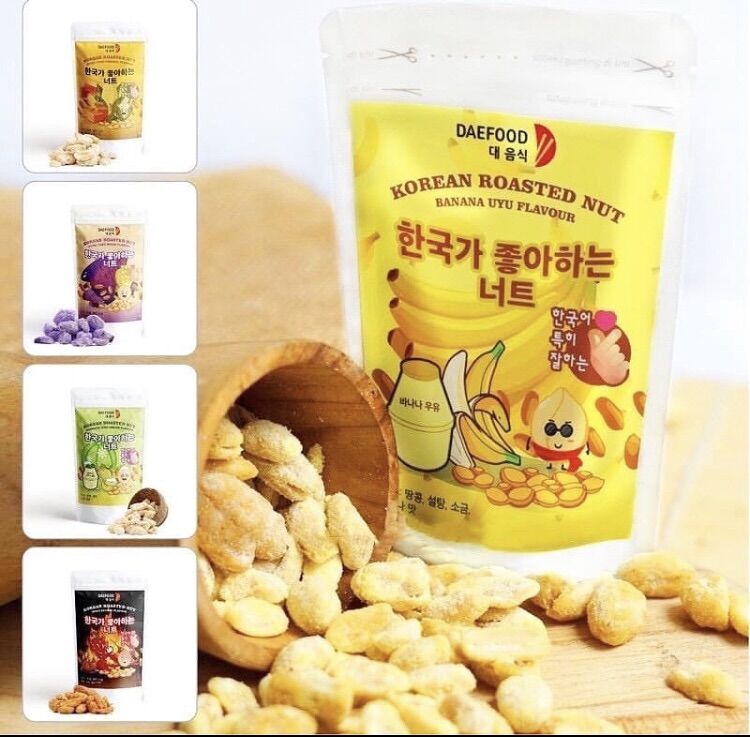Snack Korea nagih Daefood - Banana Uyu - (camilan viral, kekinian ...