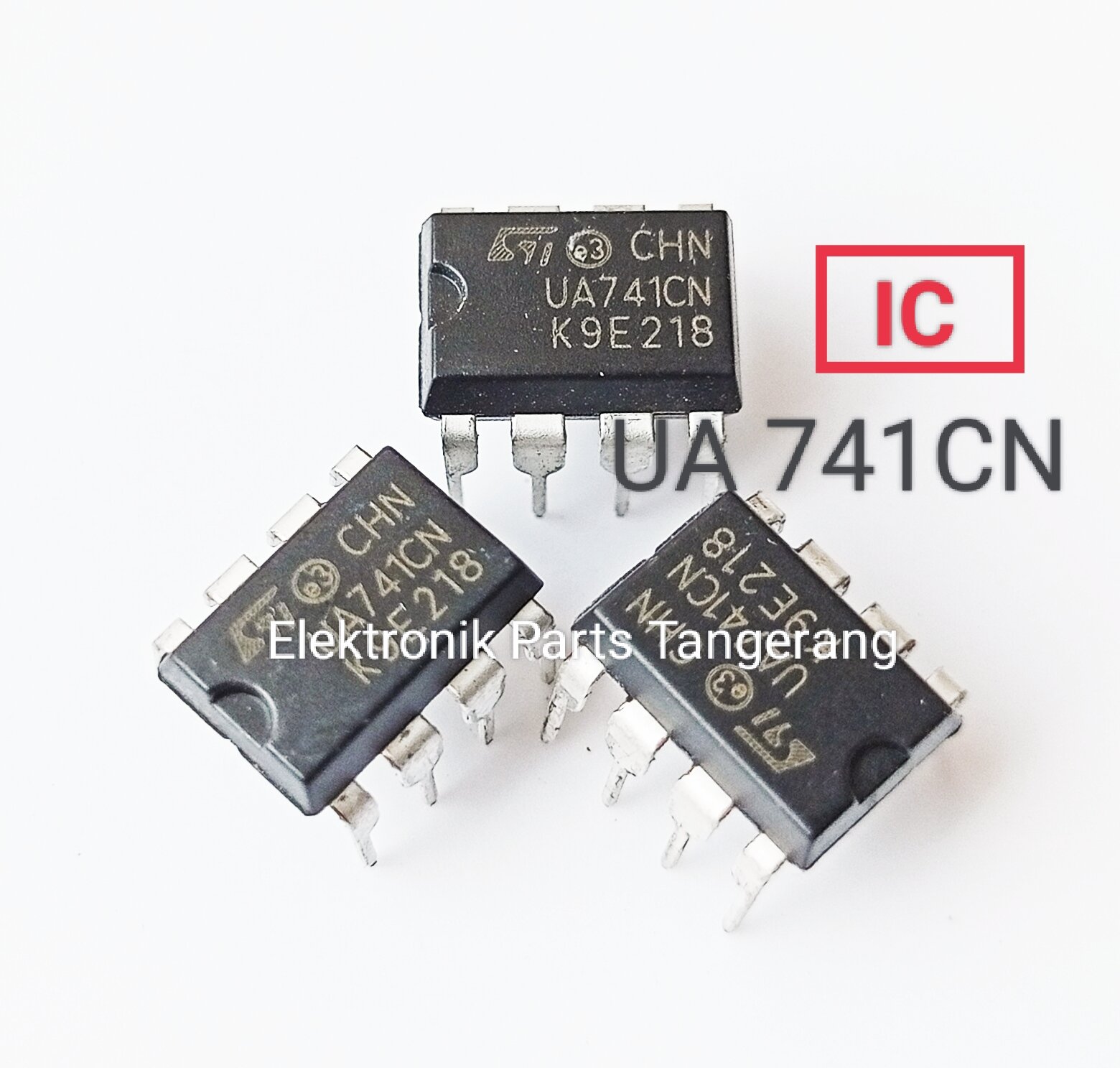 IC UA741 ST ASLI IC UA741CN ORIGINAL TRANSISTOR UA741 IC UA 741 IC UA ...