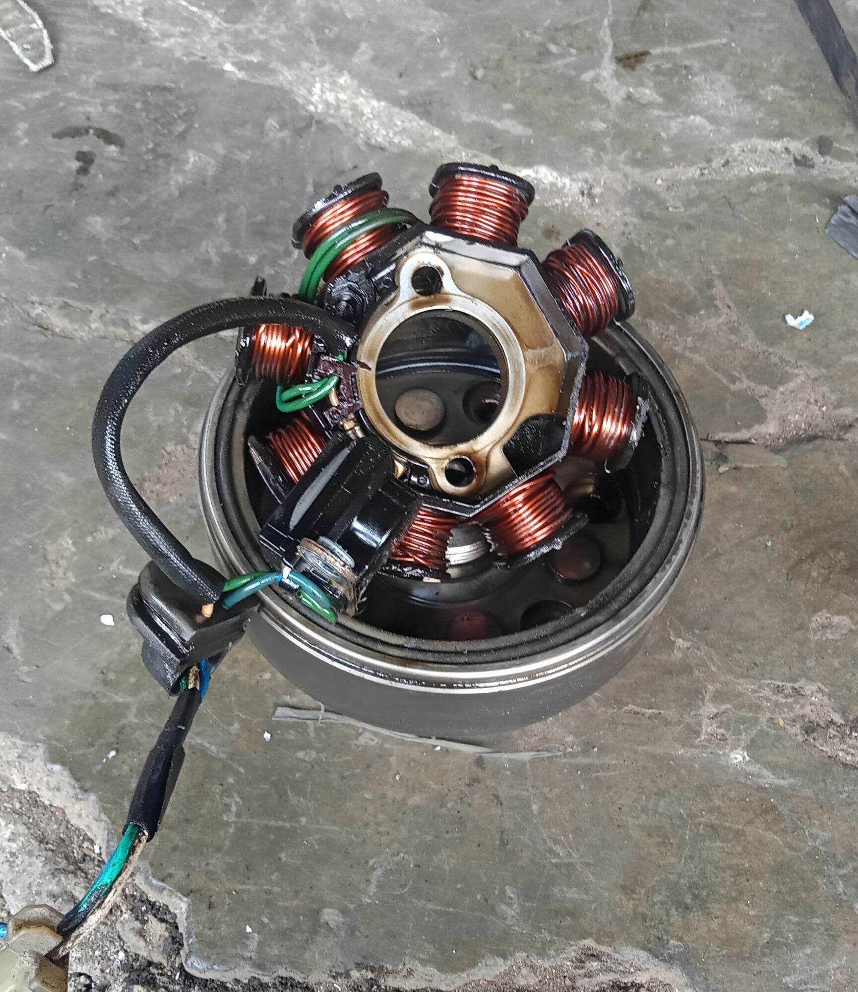 spul magnet flywell rotor Supra 125 second original | Lazada Indonesia