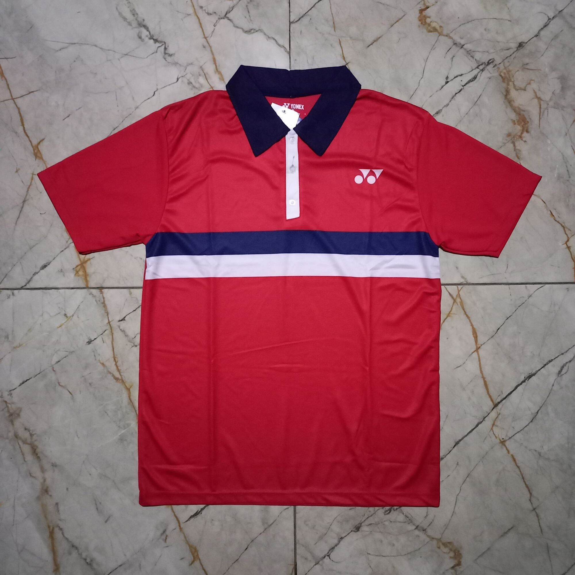 jersey badminton yonex berkerah | Lazada Indonesia