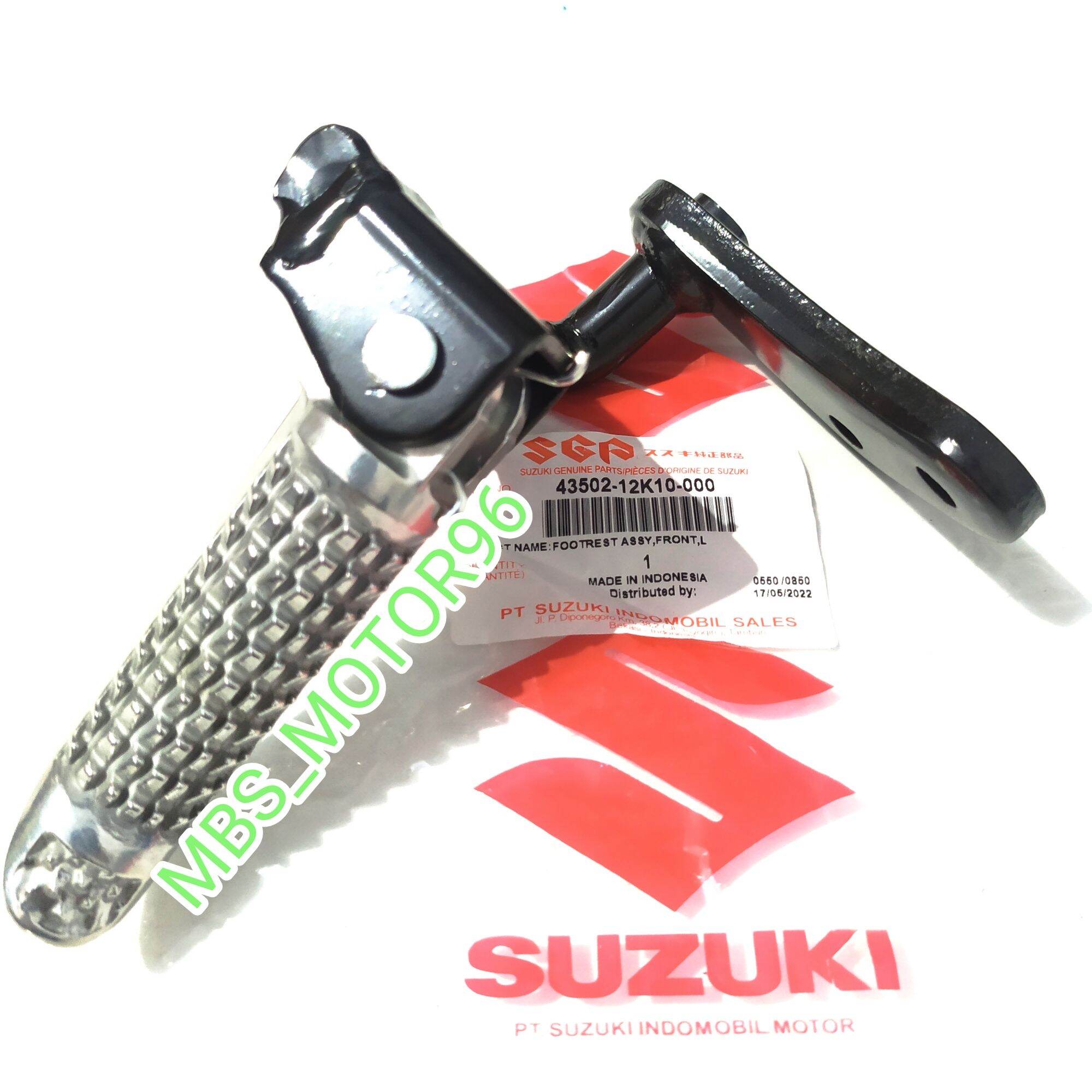 Foot step depan Satria fu injeksi kiri original 43502-12K10-000 foot ...