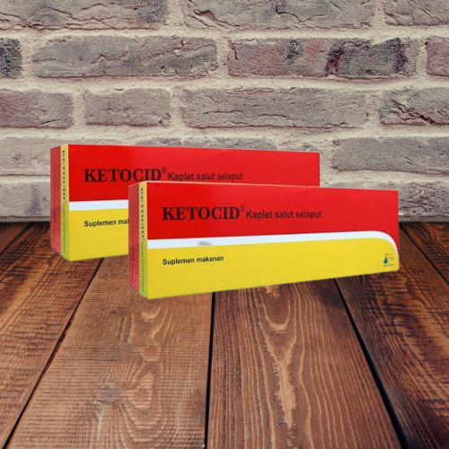 ketocid kapsul box isi 100 tablet multivitamin asam amino | Lazada ...