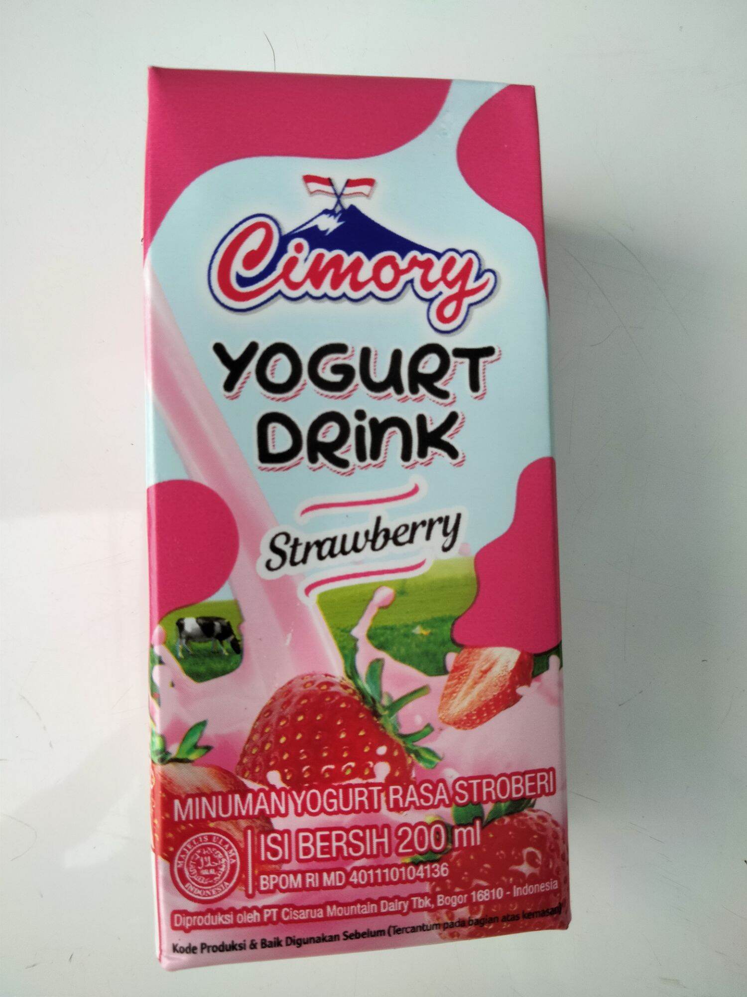Cimory Yogurt Drink Strawberry 200ml | Lazada Indonesia