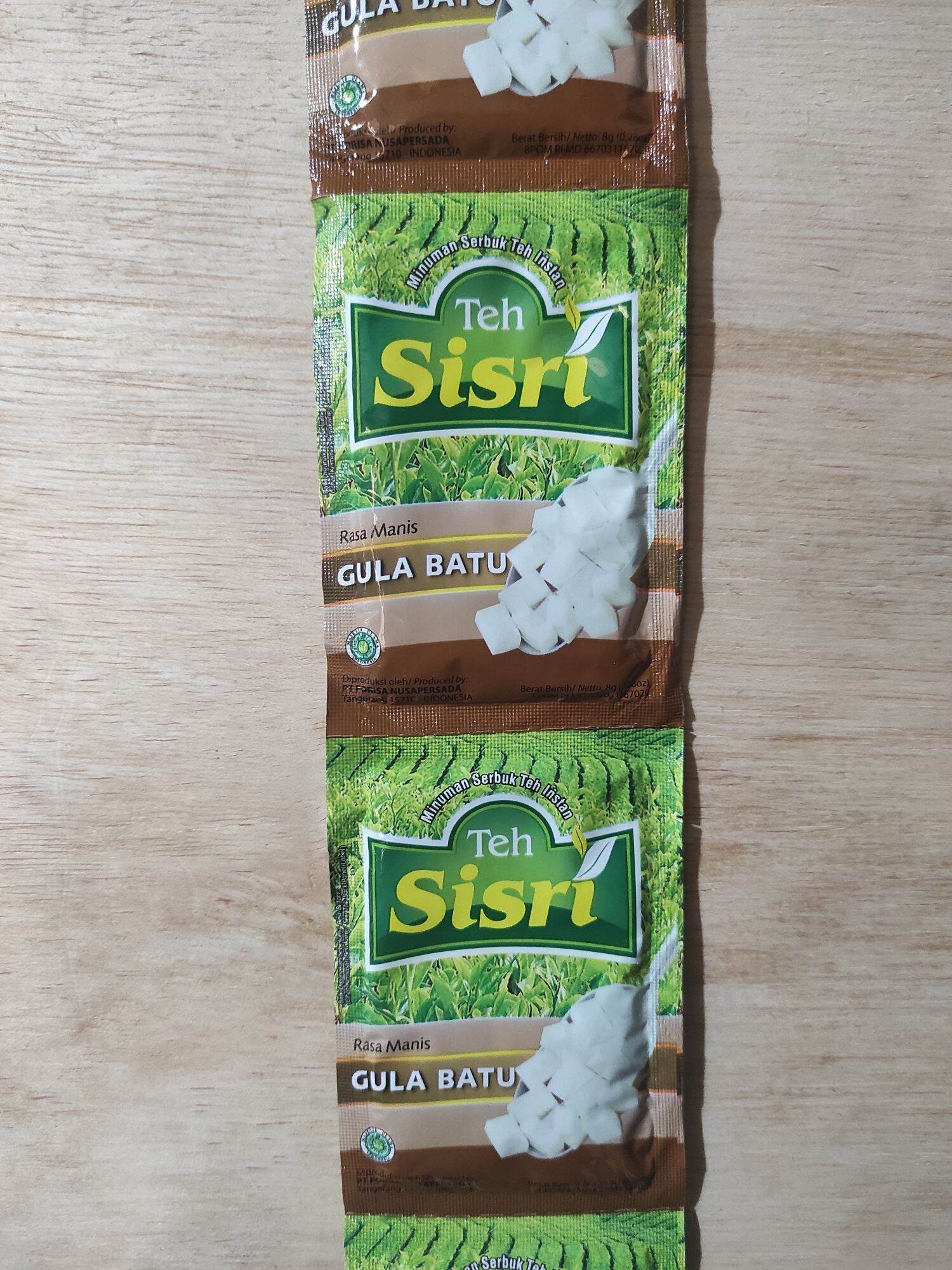 Teh Sisri Sachet (1x10x8Gr) | Lazada Indonesia