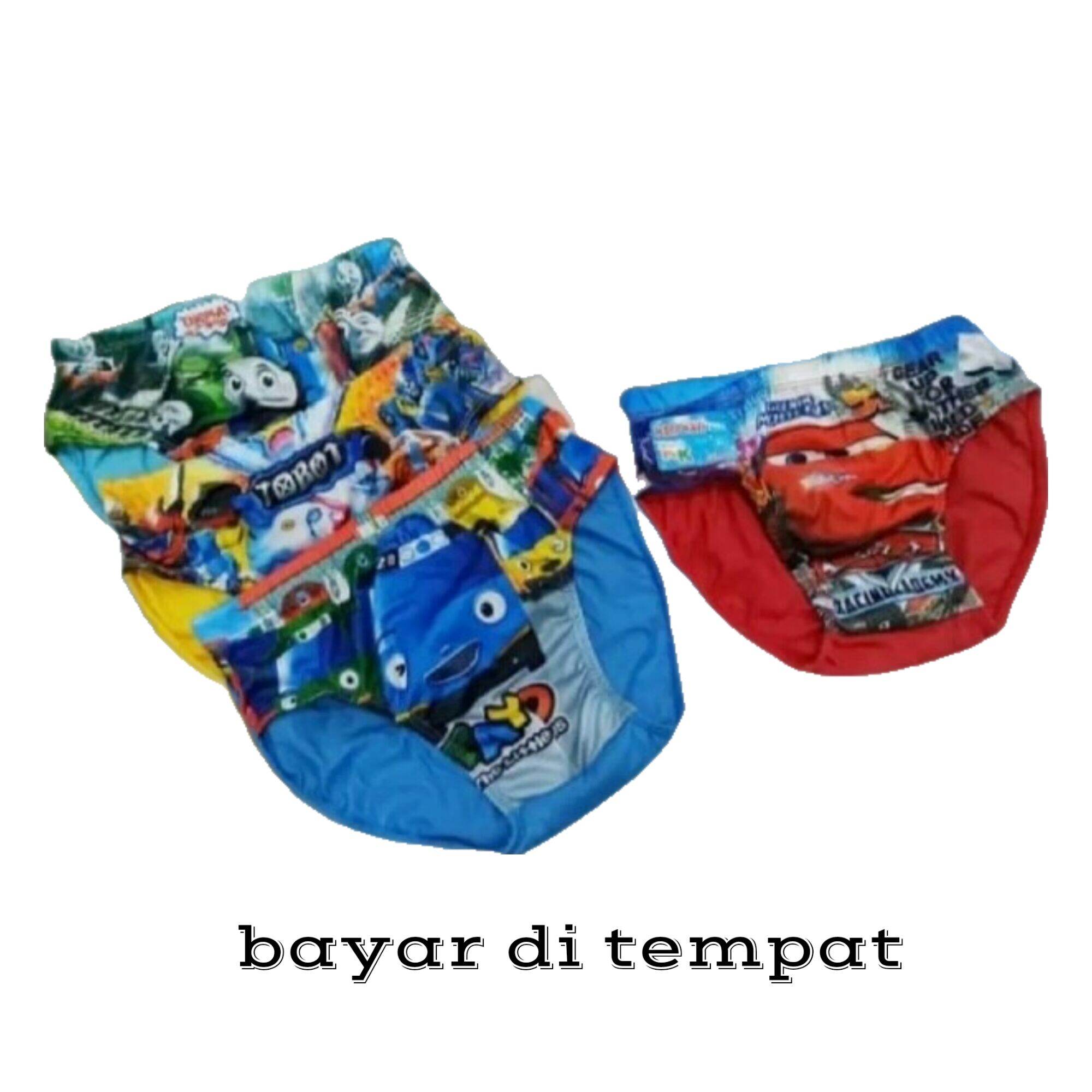 SEMPAK ANAK LAKI-LAKI MUTIF KARAKTER HERO 1-10 thn/SEMPAK ANAK LAKI ...