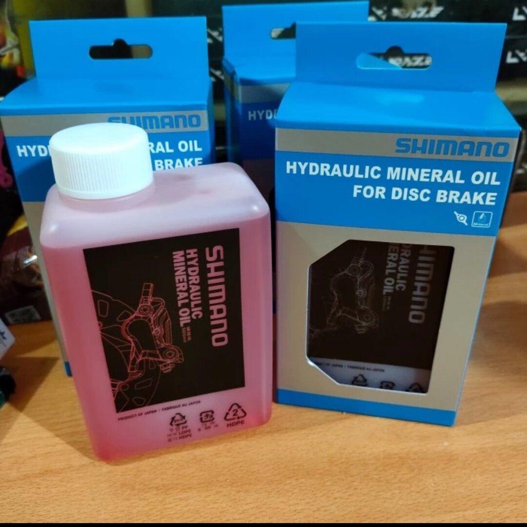 Mineral Oil Shimano Hidrolik 500ml Minyak Rem Shimano Original Japan ...