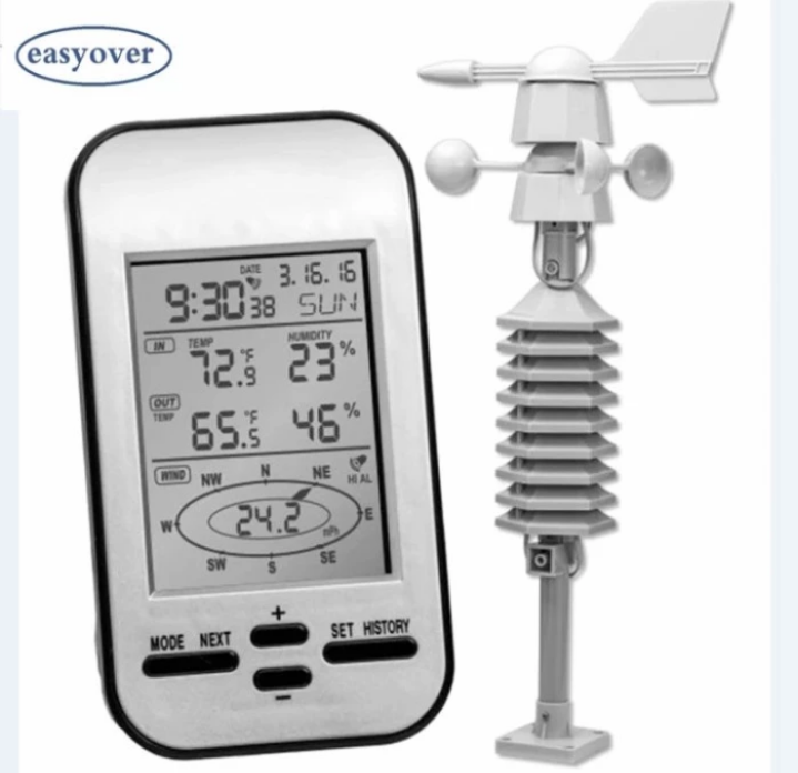 anemometer wind speed alat ukur kecepatan angin udara weather station ...