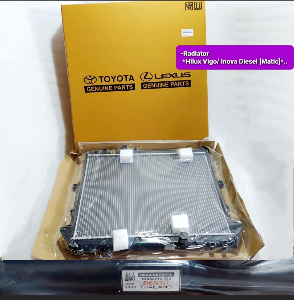 Radiator Assy Toyota Hilux Vigo/ Innova Diesel Matic 16400-0L150 ...