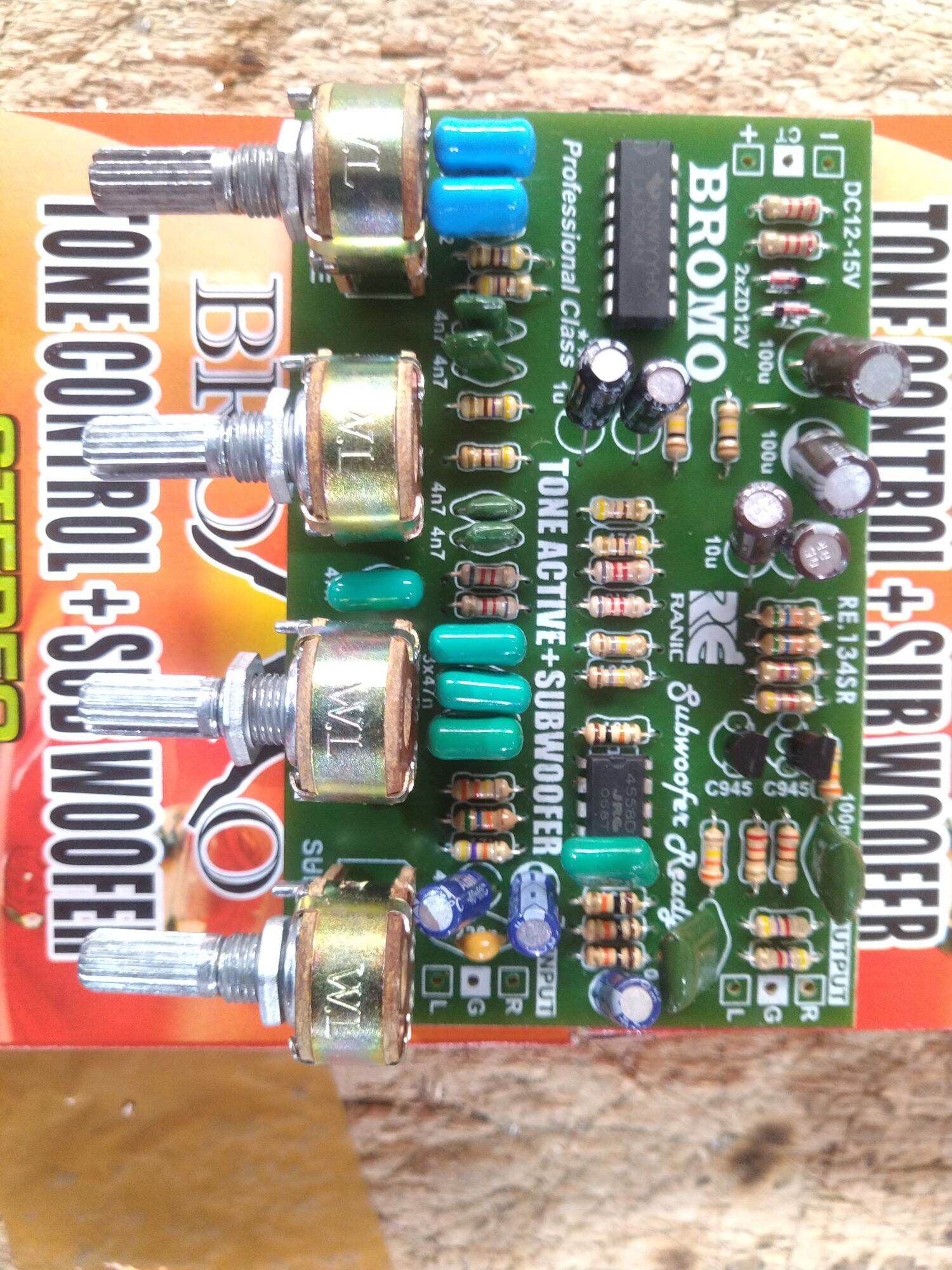 Kit Tone Control Stereo Plus Subwoofer ( Bromo ) | Lazada Indonesia