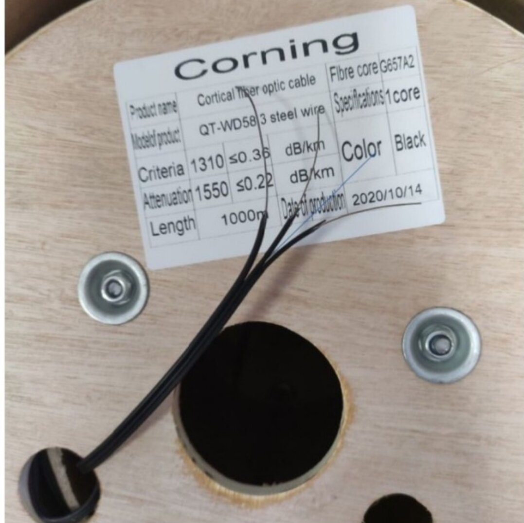 Kabel Fo 1 core 3 Seling Corning 1000.Meter | Lazada Indonesia