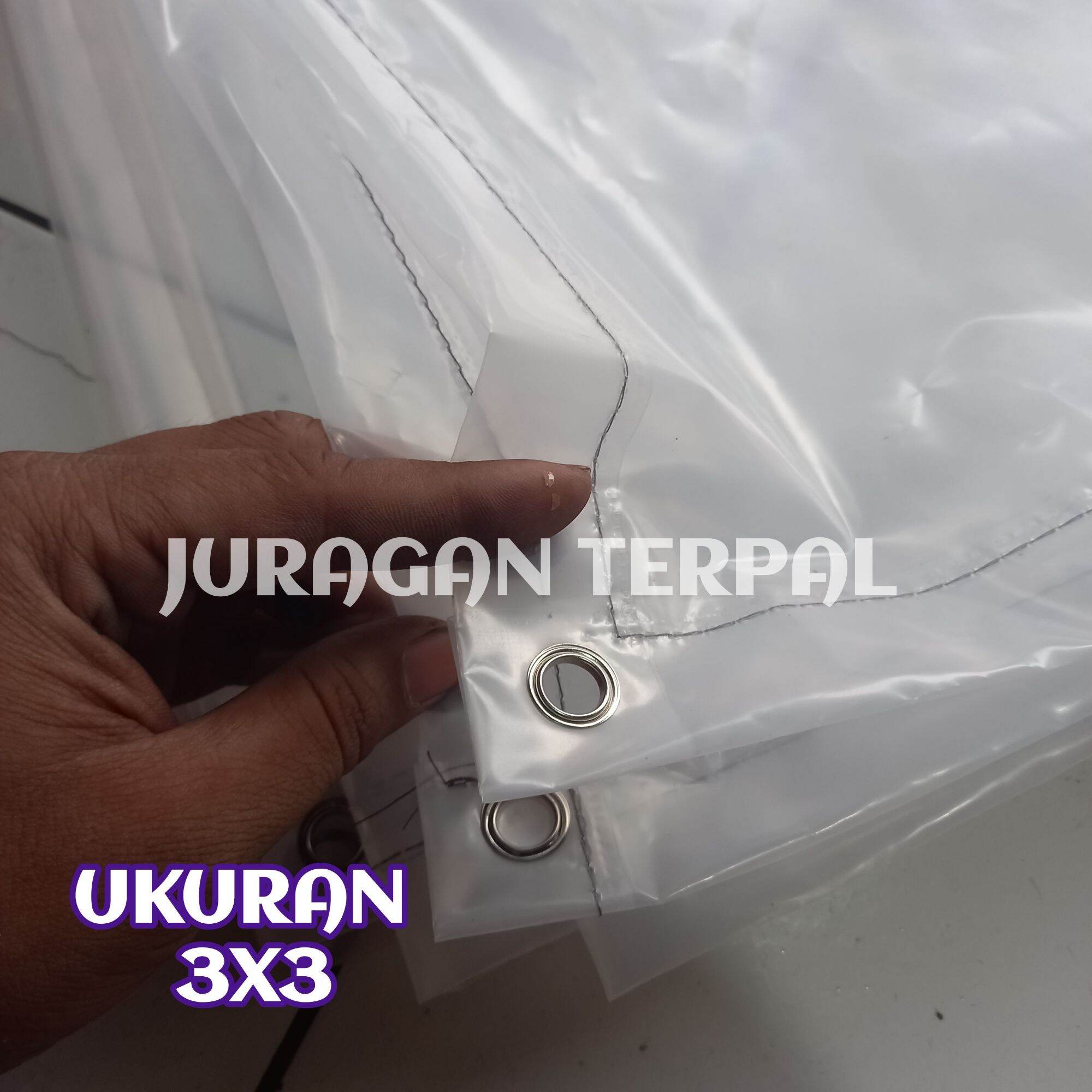 terpal plastik bening transparan ukuran 3x3 | Lazada Indonesia