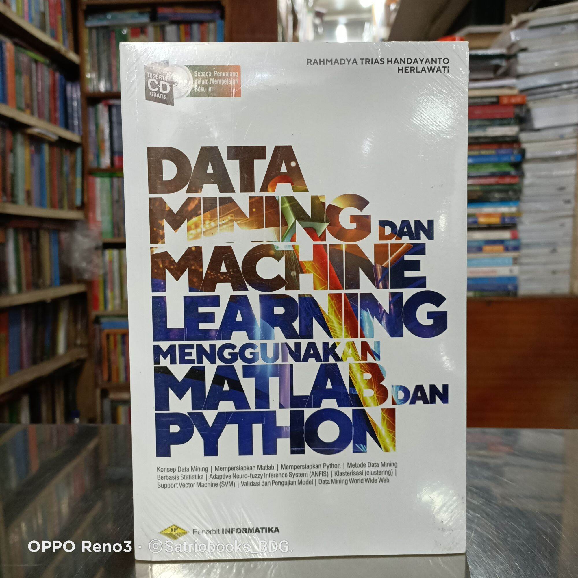 Data Mining Dan Machine Learning Menggunakan Matlab Dan Pythonplus Cd Original Lazada Indonesia 