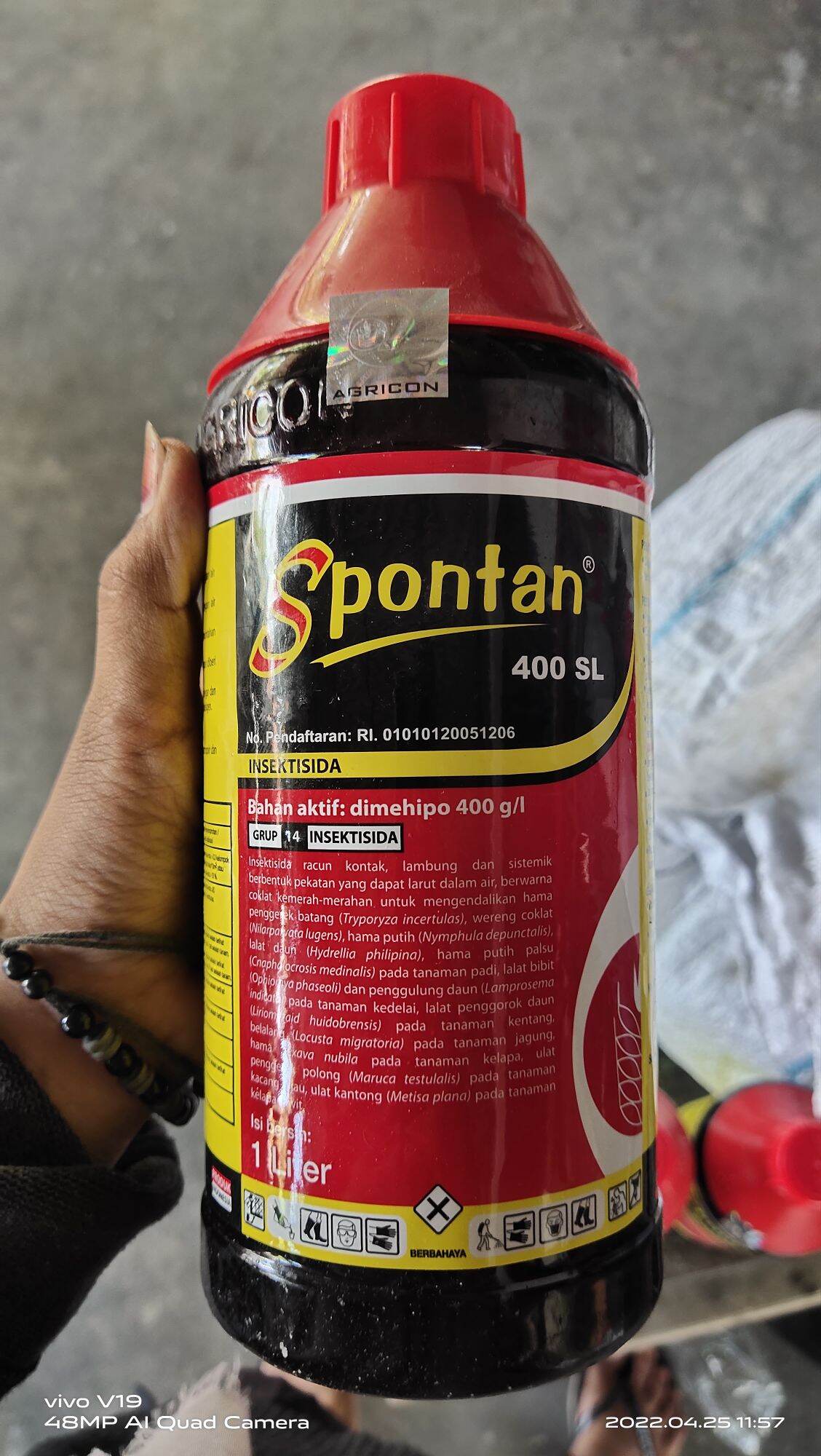INSEKTISIDA SPONTAN 400SL 1liter | Lazada Indonesia