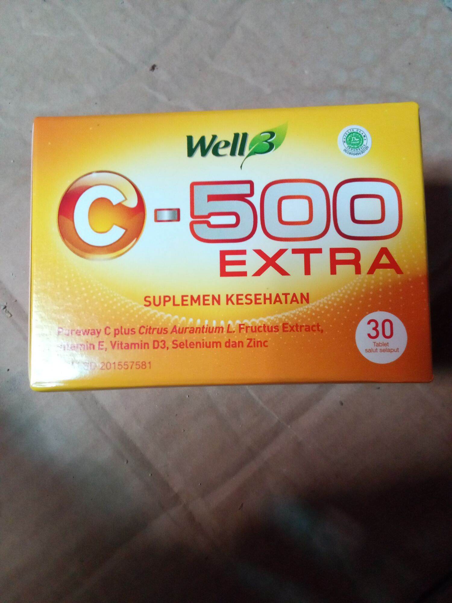 well 3 C500 CNI vitamin c generasi baru | Lazada Indonesia
