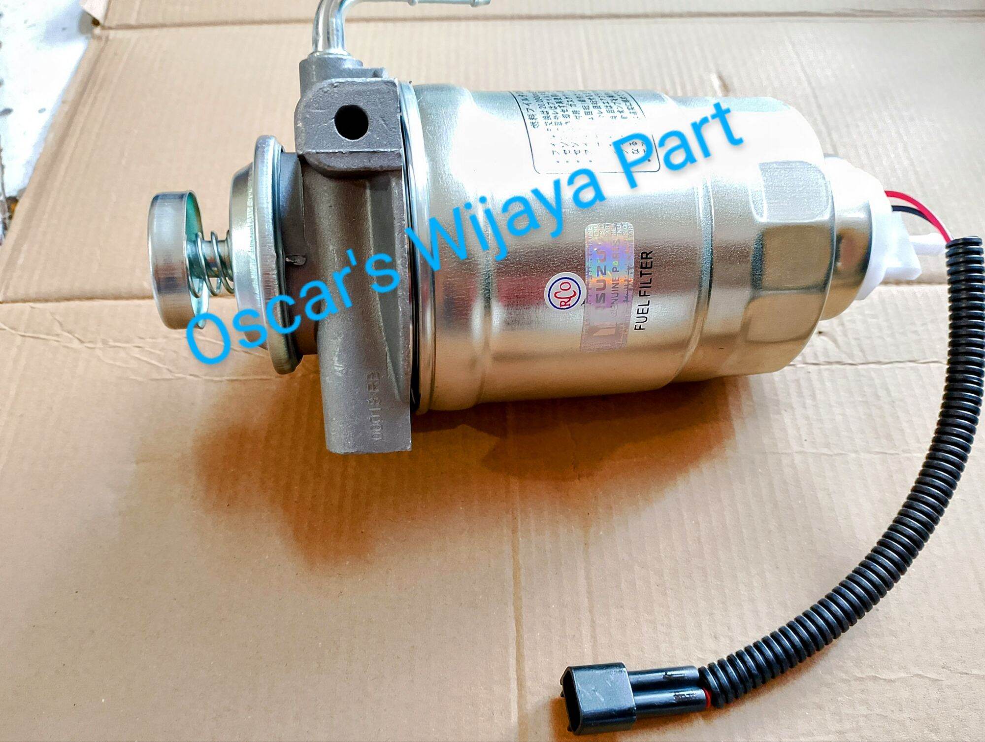 CENDIMETER ASSY FUEL FILTER ASSY POMPA SOLAR KOMPLIT ISUZU NMR 81 (EURO ...