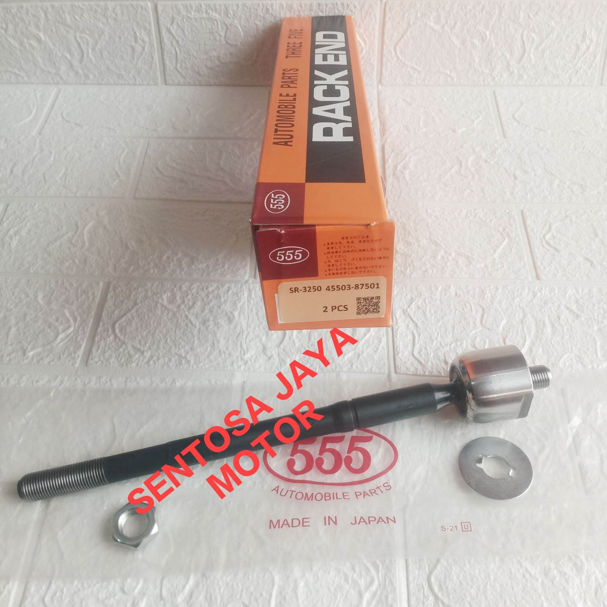 RACK END LONG TIE ROD TOYOTA INNOVA REBORN FORTUNER VRZ HILUX 2015 UP ...
