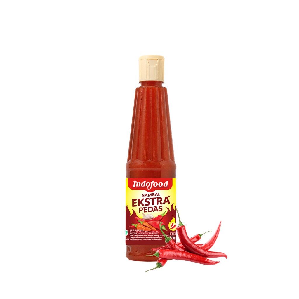 sambal saos indofood extra pedas 275ml | Lazada Indonesia