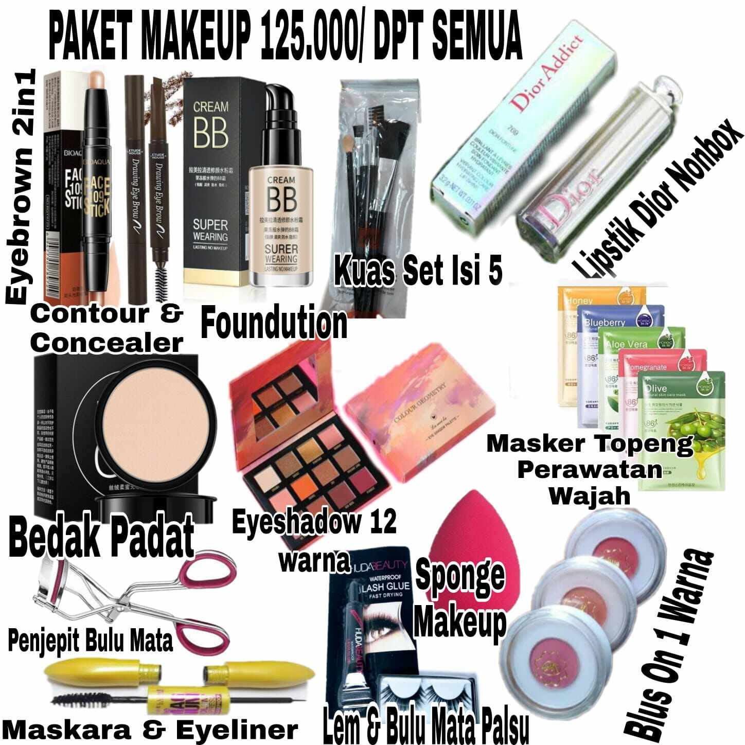 Makeup Set Basics | Saubhaya Makeup