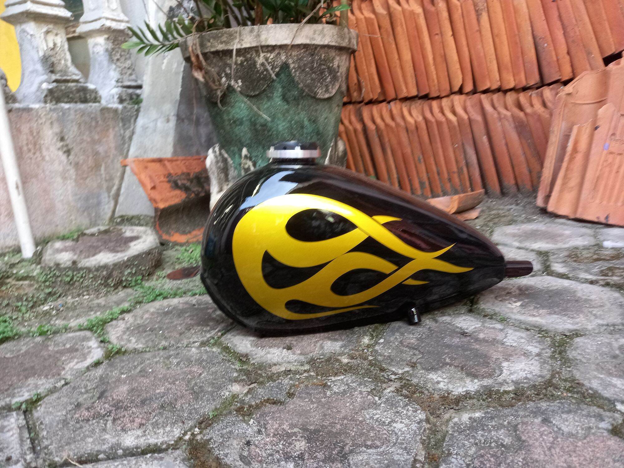 Tangki chopper cat tengki choper peanut custom mini bobber sportster ...