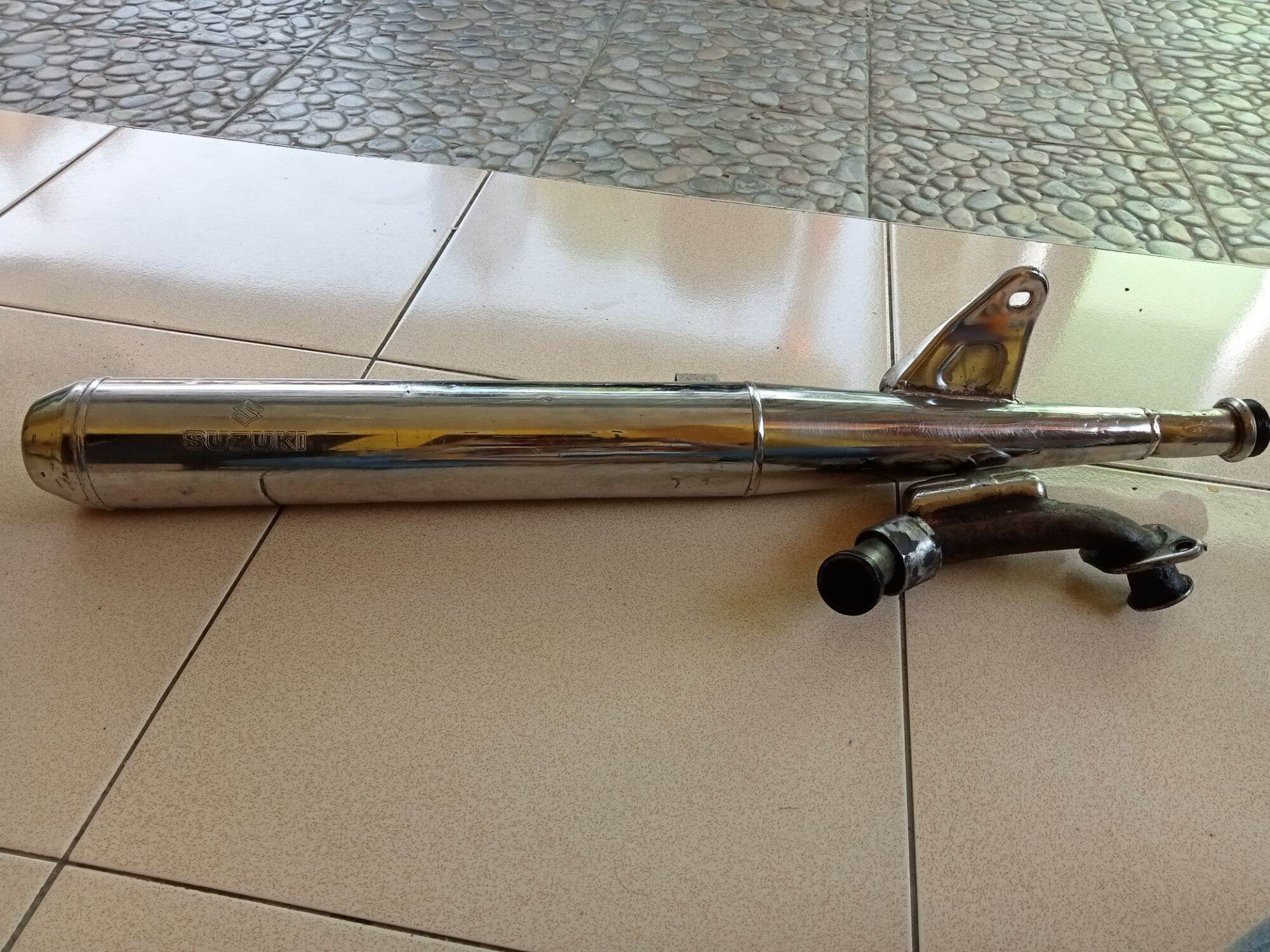 Knalpot suzuki RC 100 RC 80 | Lazada Indonesia