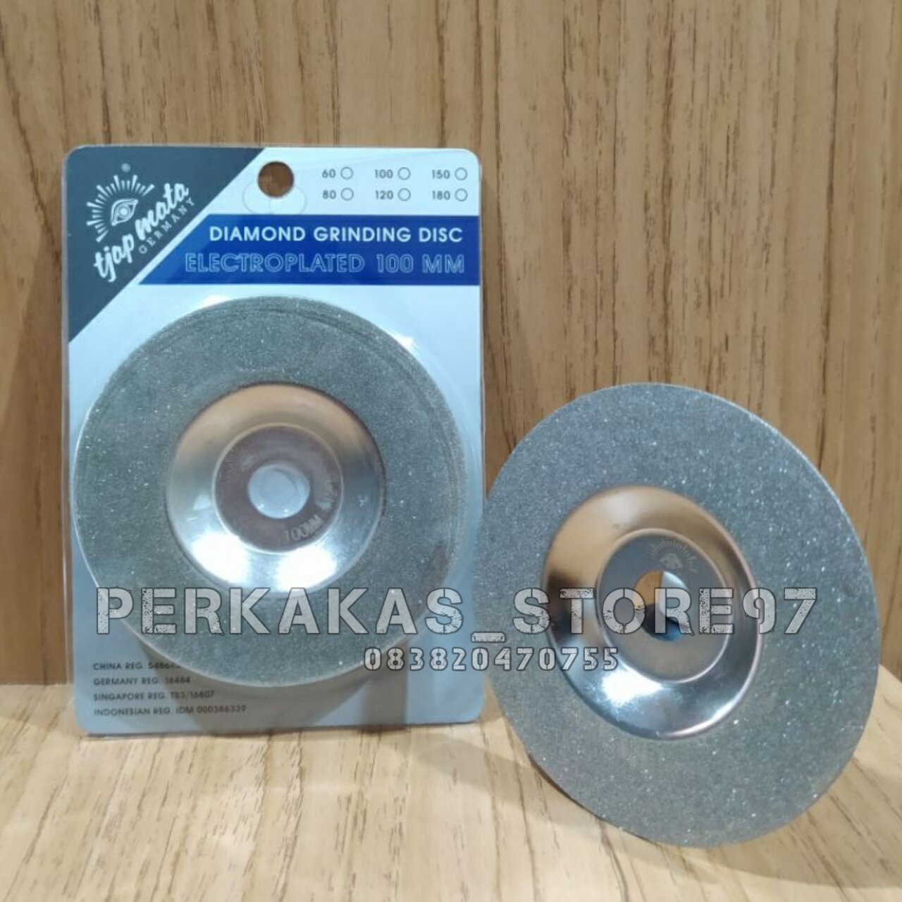 mata gerinda bavel & poles granit marmer kramik 4" model mangkok tjap ...