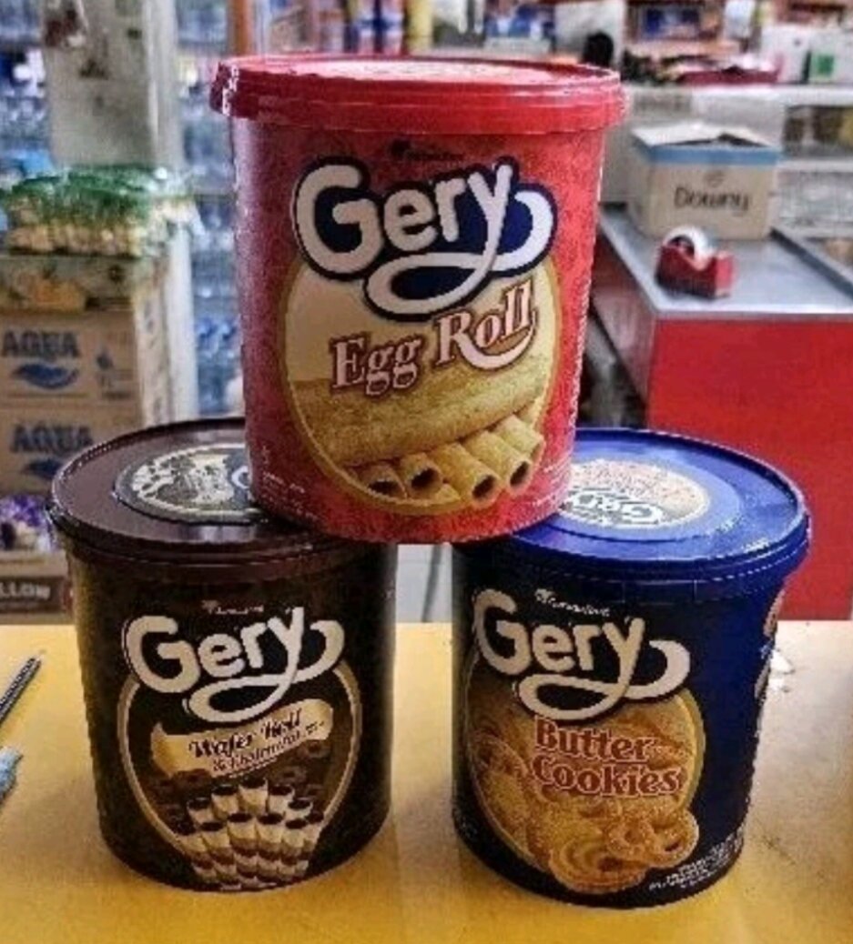 Gery Butter Cookies Gery Egg Roll Gery Wafer Roll Biskuit Gery Lazada Indonesia