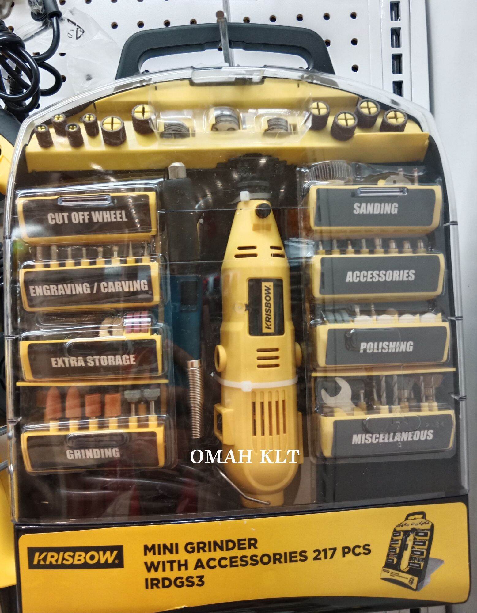 KRISBOW mini grinder set 217pcs ORIGINAL KRISBOW | Lazada Indonesia
