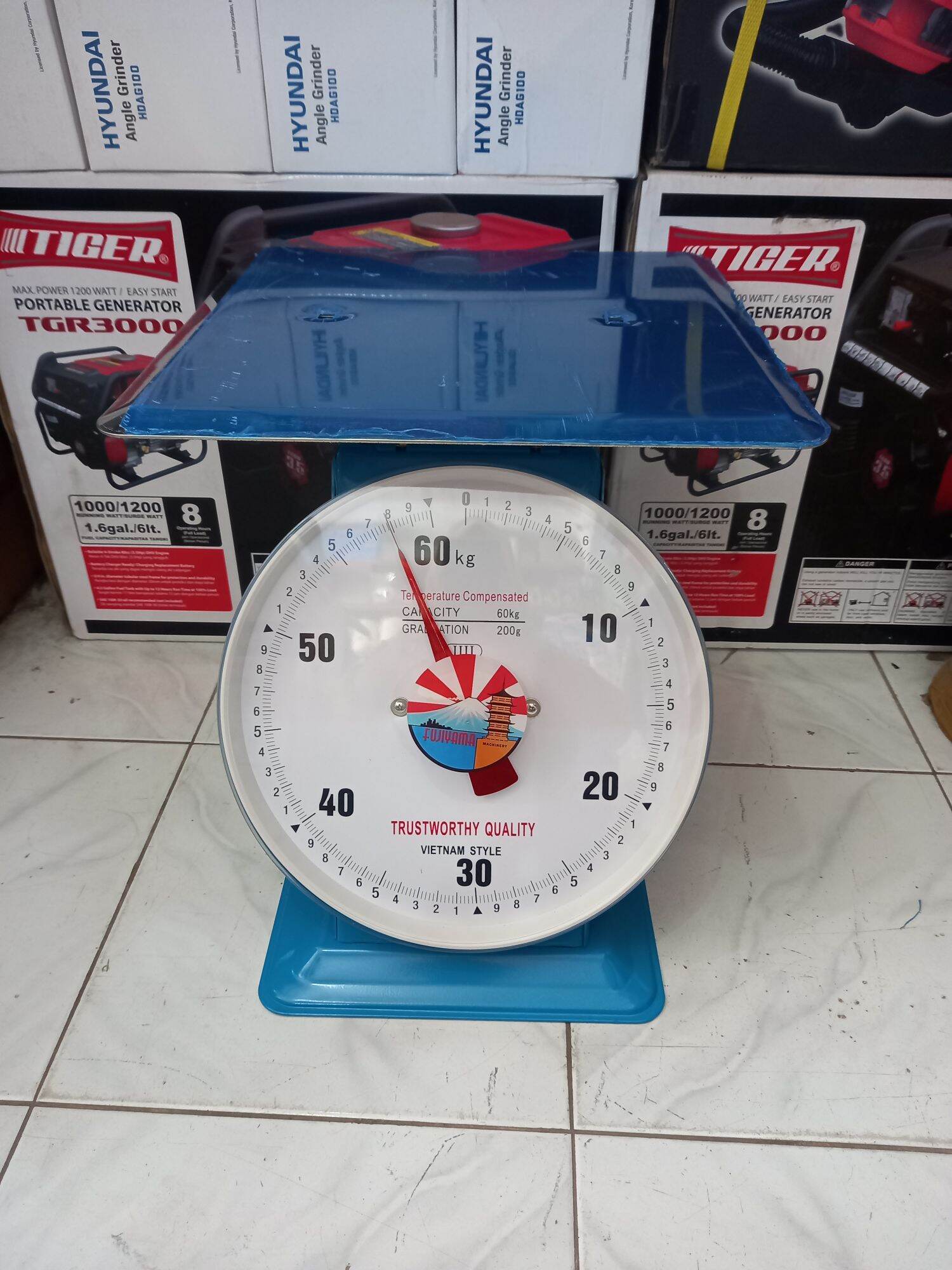 Timbangan Jarum Duduk FUJIYAMA 60Kg Piring Datar | Lazada Indonesia