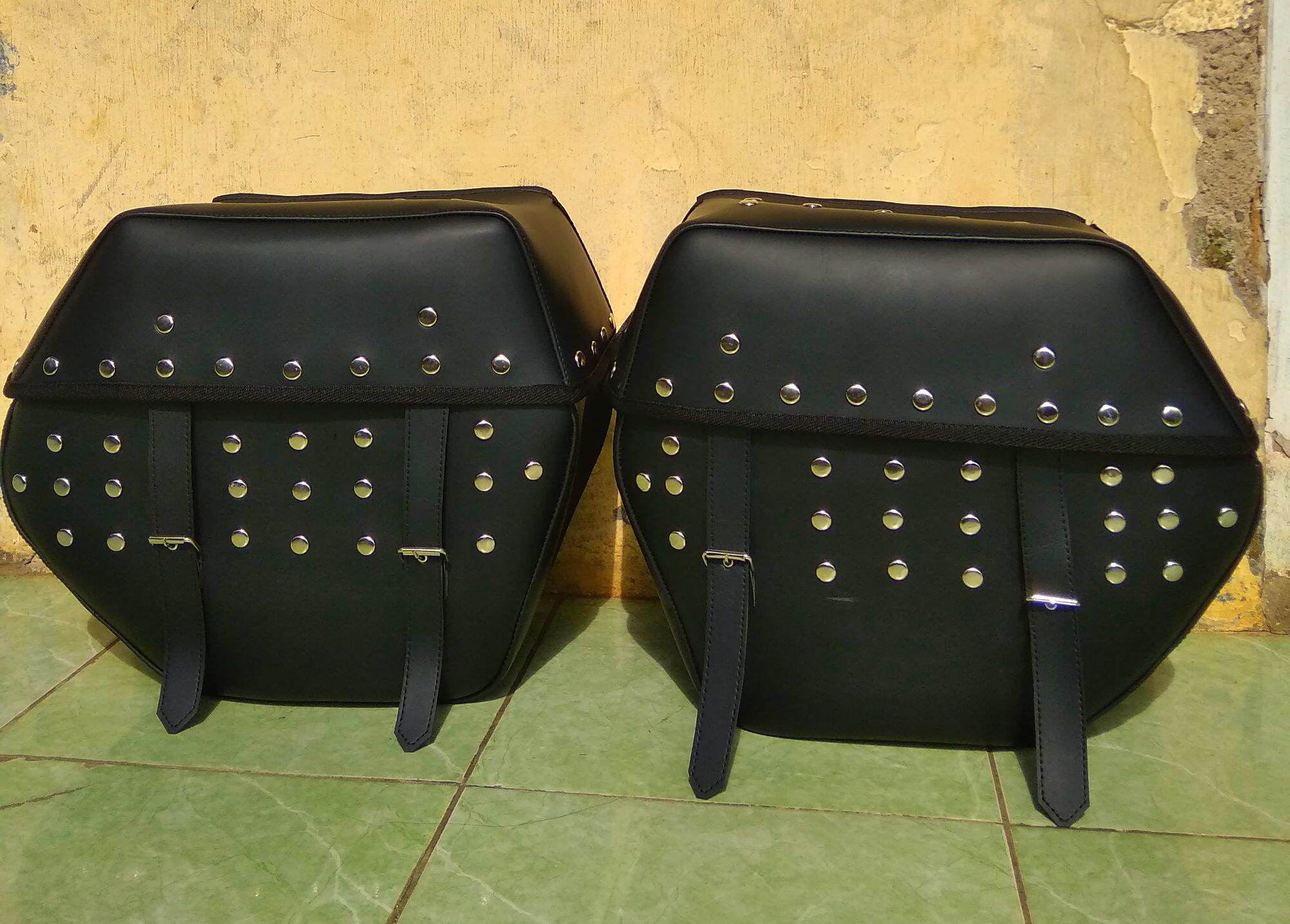 sidebag motor samping bahan dari viero tebal,lembut,dan kaku,harga satu ...