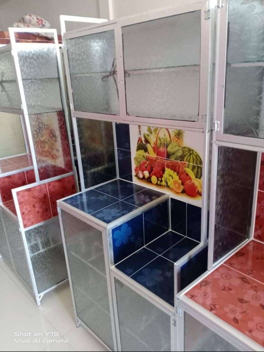 Rak piring Aluminium 2 pintu | Lazada Indonesia