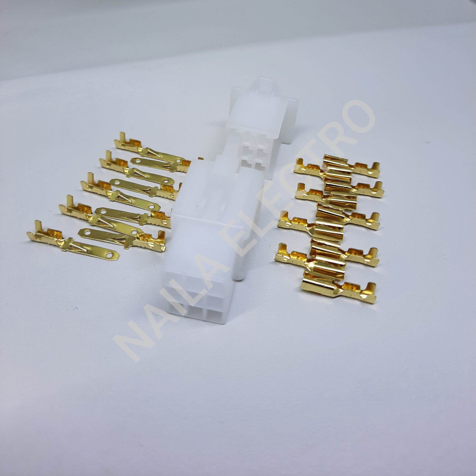 Soket Kabel Motor 9 Pin Kecil + Skun Kabel / Socket Kabel Motor 9 Pin ...
