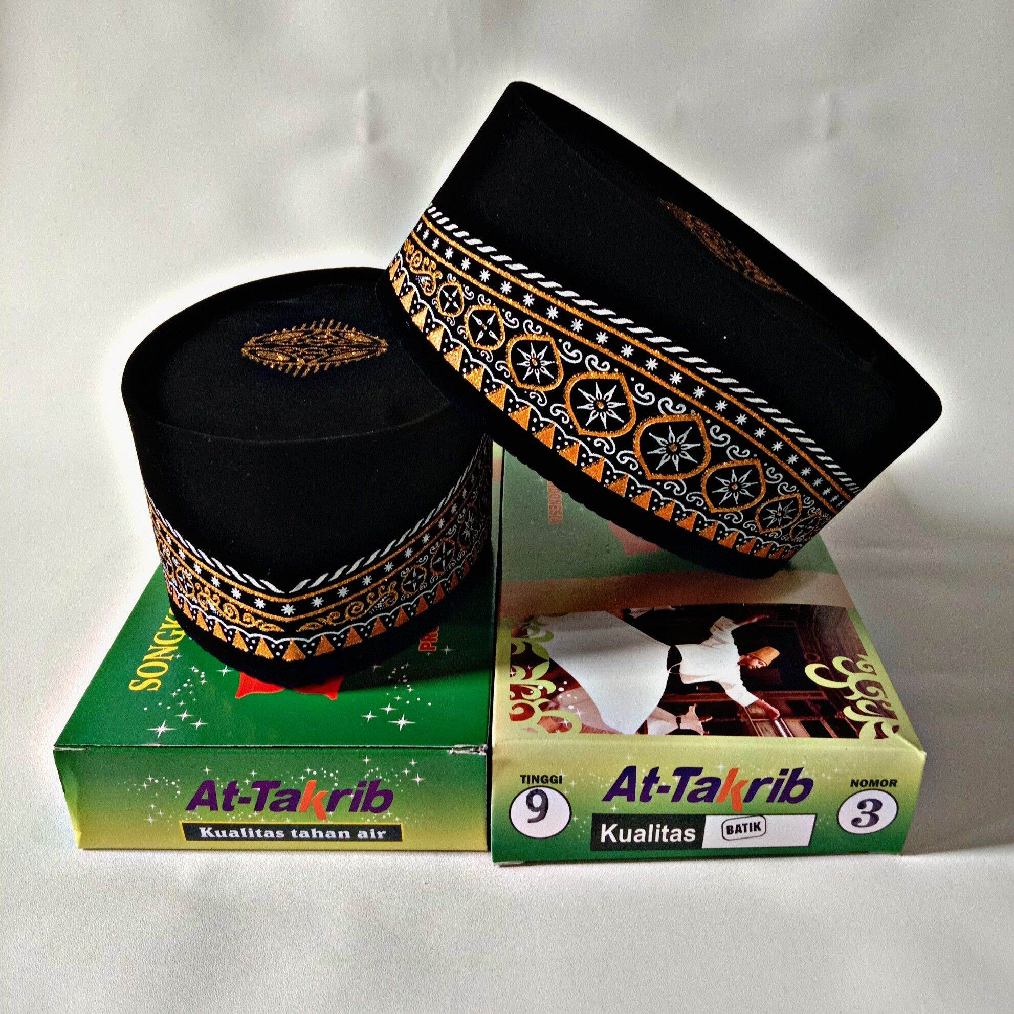 peci batik gold/songkok motif batik ukuran 1-7 | Lazada Indonesia