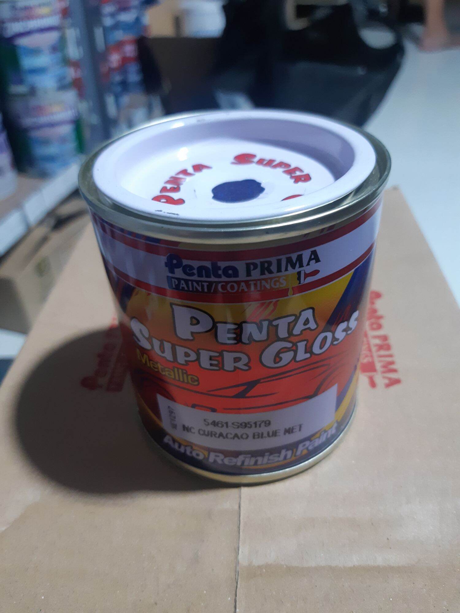 Cat Duco Penta Curacao Blue Metallic 200Gram Biru Curacao Metallic ...