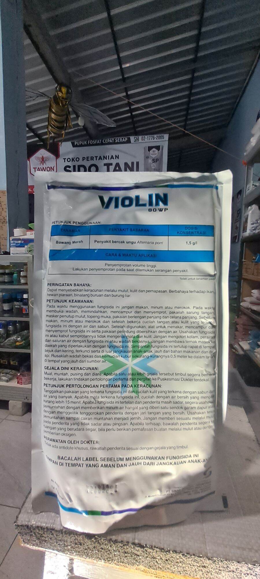 VIOLIN 80WP 800GR FUNGISIDA PROTEKTIF MANCOZEB 80% | Lazada Indonesia