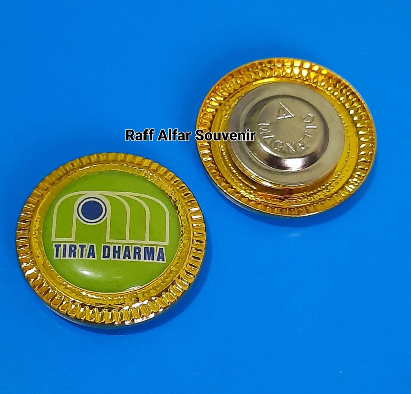 PIN PDAM PIN TIRTA DHARMA MODEL LIS EMAS MAGNET | Lazada Indonesia