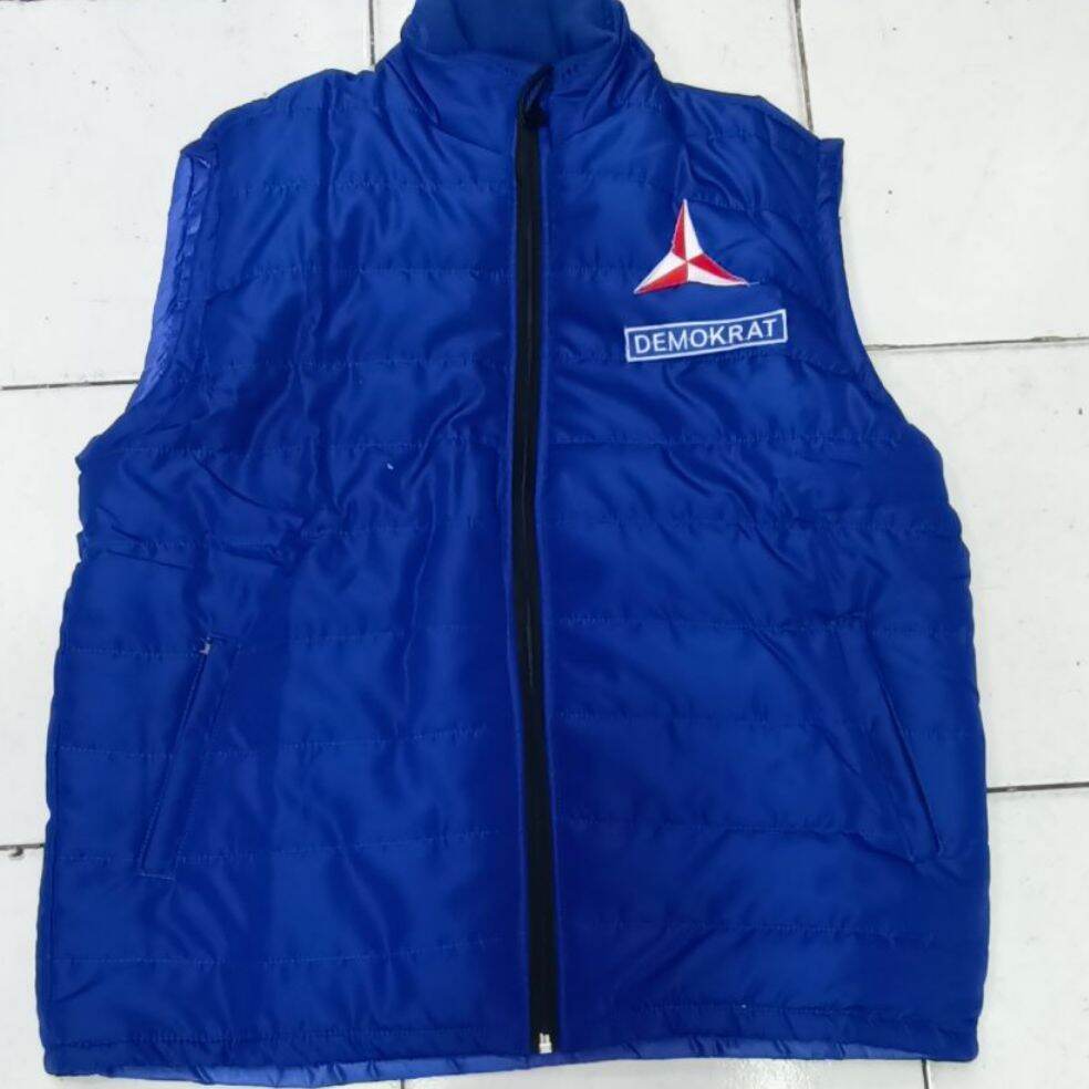rompi Demokrat/rompi biru bahan parasut | Lazada Indonesia