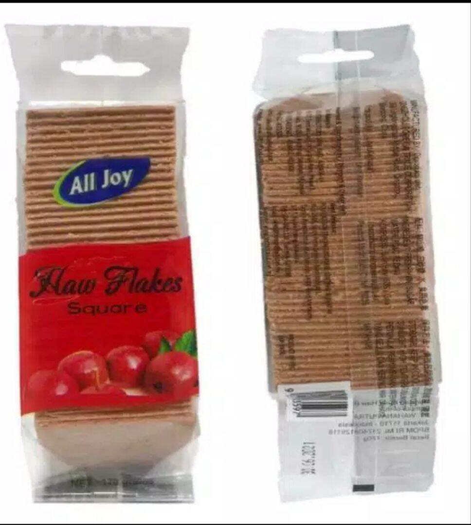 all joy haw flakes sanca square 170gr | Lazada Indonesia