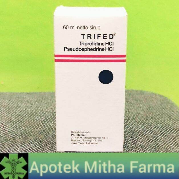 TRIFED SIRUP OBAT PILEK | Lazada Indonesia