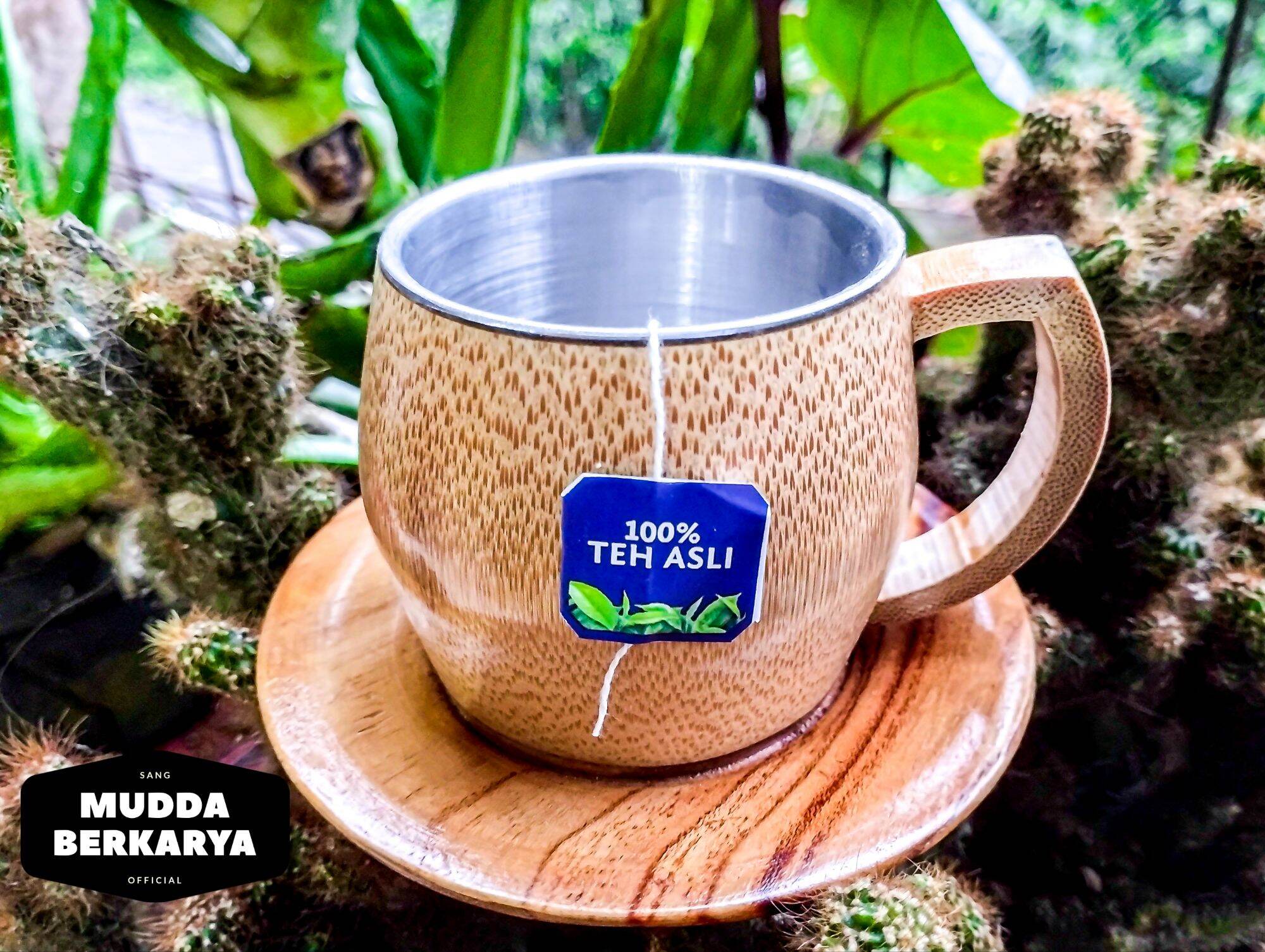 Gelas Bambu Stainless Cangkir Bamboo Stainless Hampers Bambu Kerajinan ...