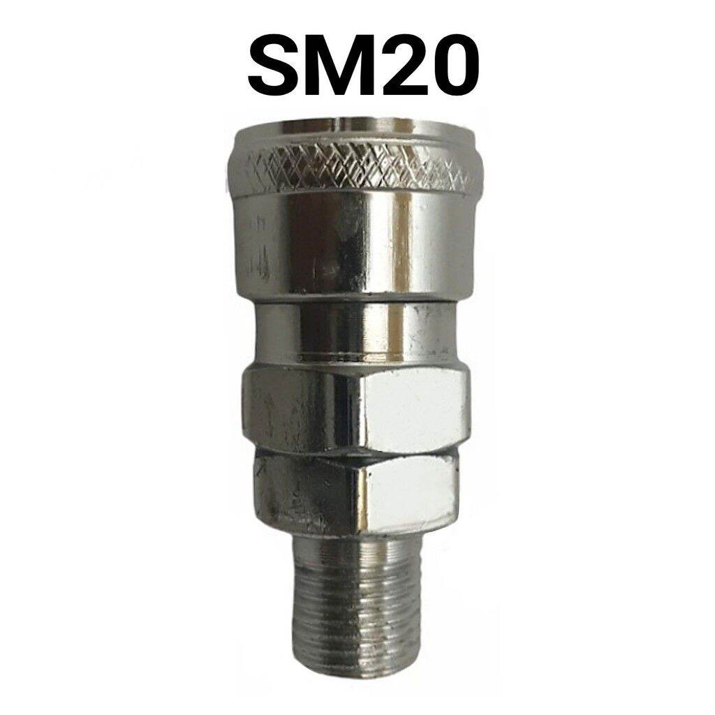 Sambungan Selang Kompresor Angin Quick Coupler Adapter Plug Soket Slang ...