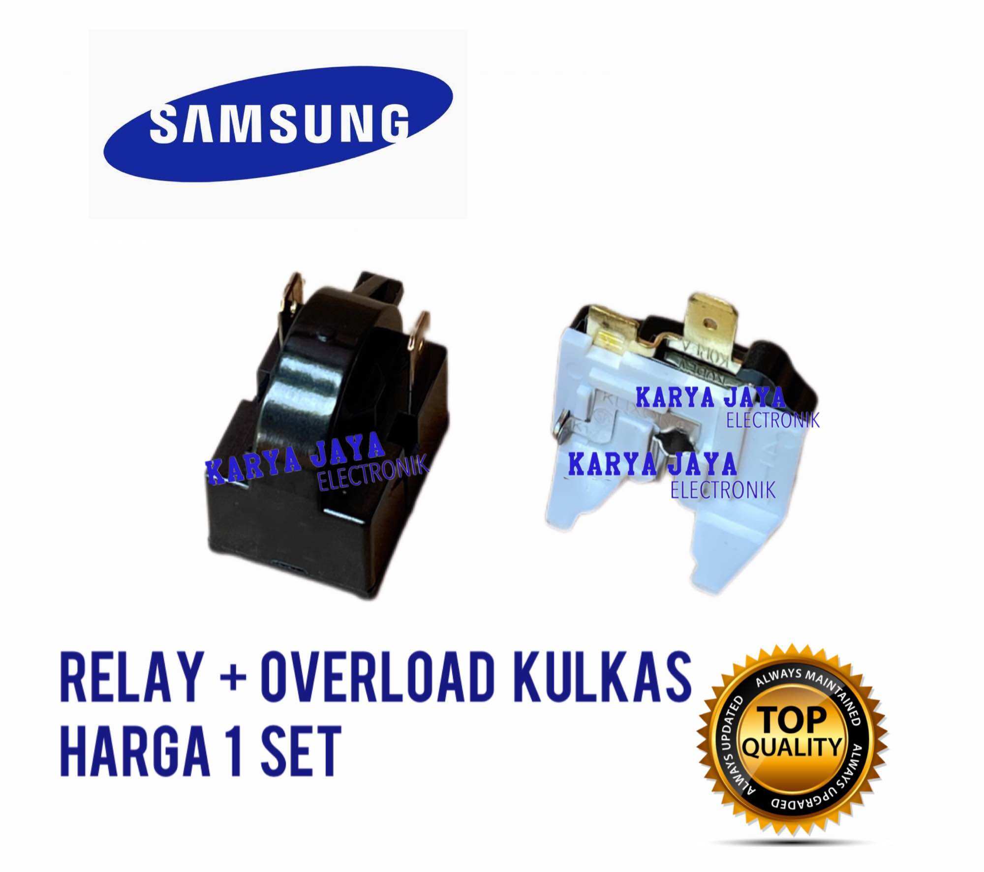 Relay Ptc 2 Pin + Overload kulkas Samsung 1 pintu | Lazada Indonesia