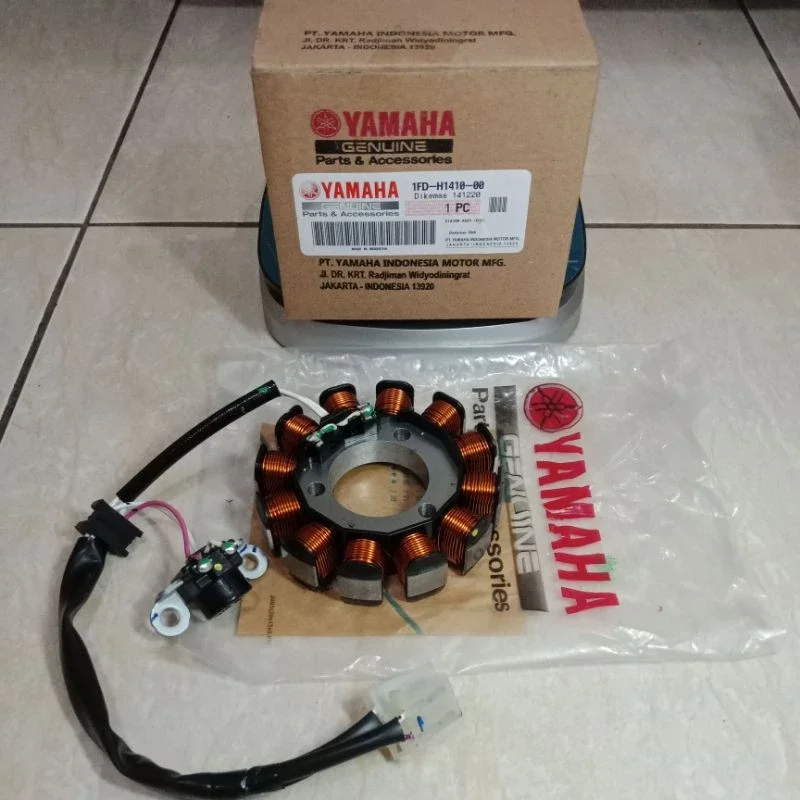 SPULL SEPUL STATOR ASSY FORCE FI INJEKSI ORIGINAL ORI ASLI YAMAHA YGP ...