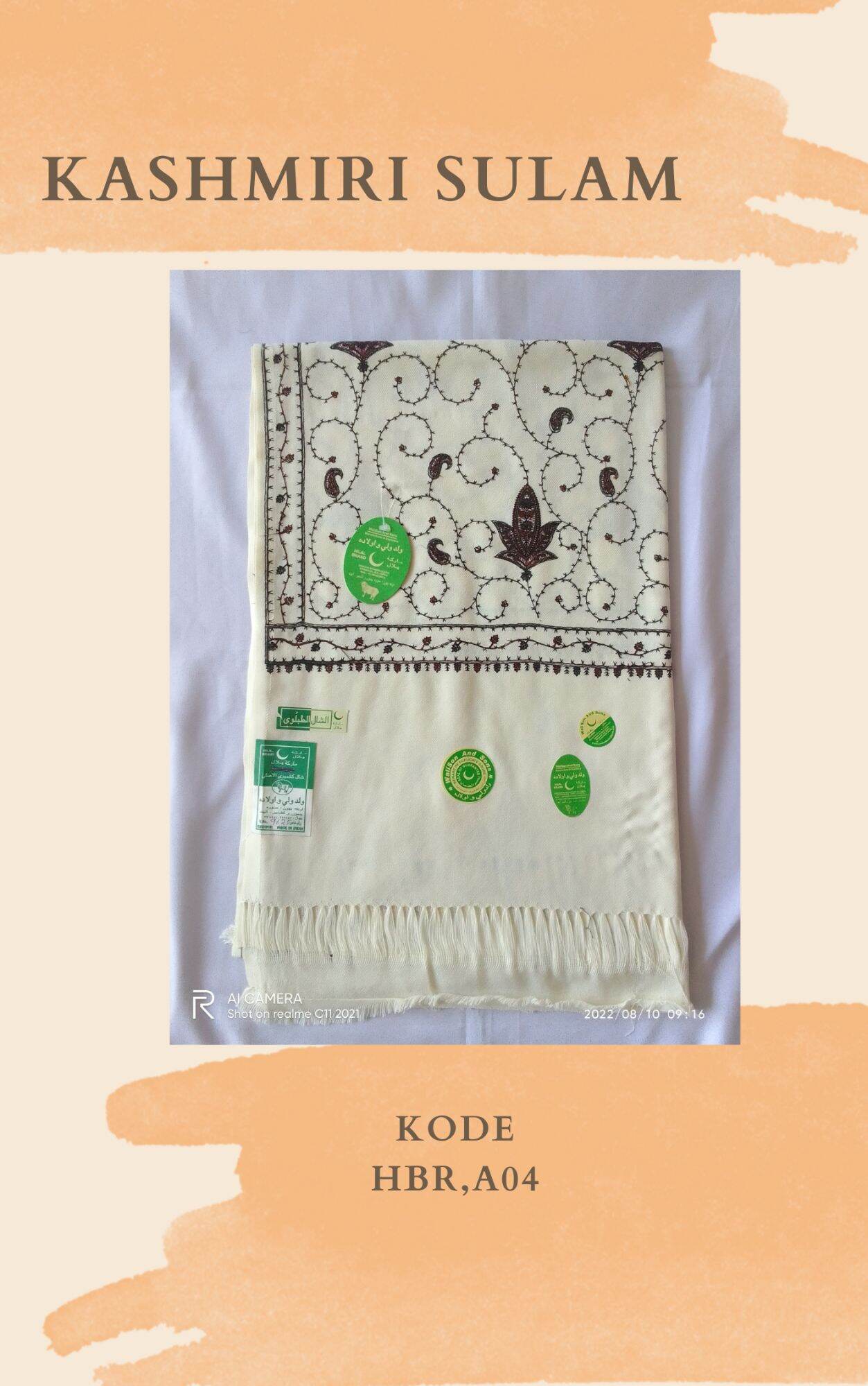 SORBAN HABIB BAHAR RIDA SORBAN KASHMIRI SURBAN KASHMIR | Lazada Indonesia