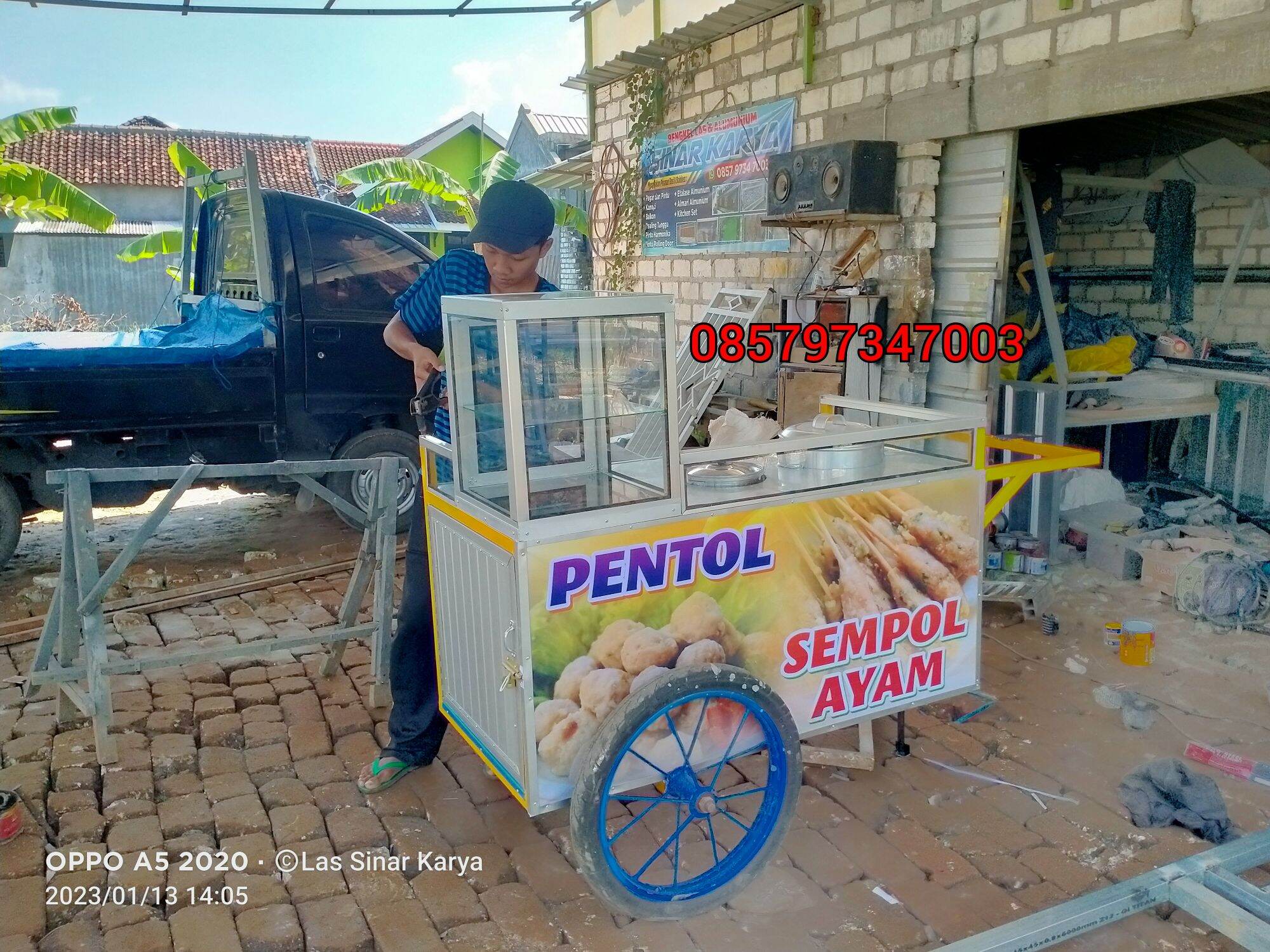 gerobak pentol dorong | Lazada Indonesia