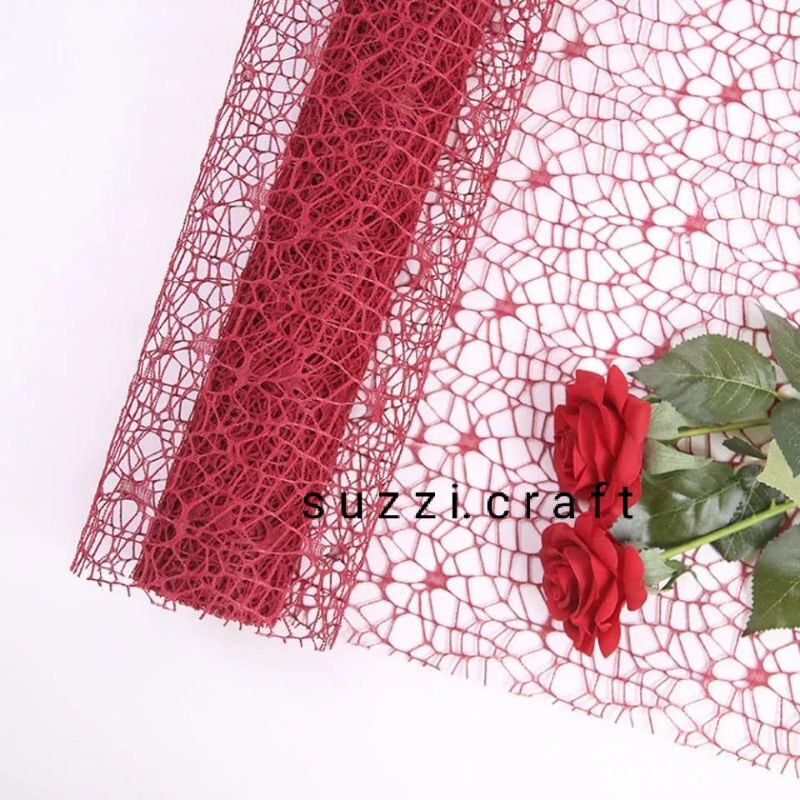 kertas buket Kertas bunga jaring per lembar wrapping bunga jala ...