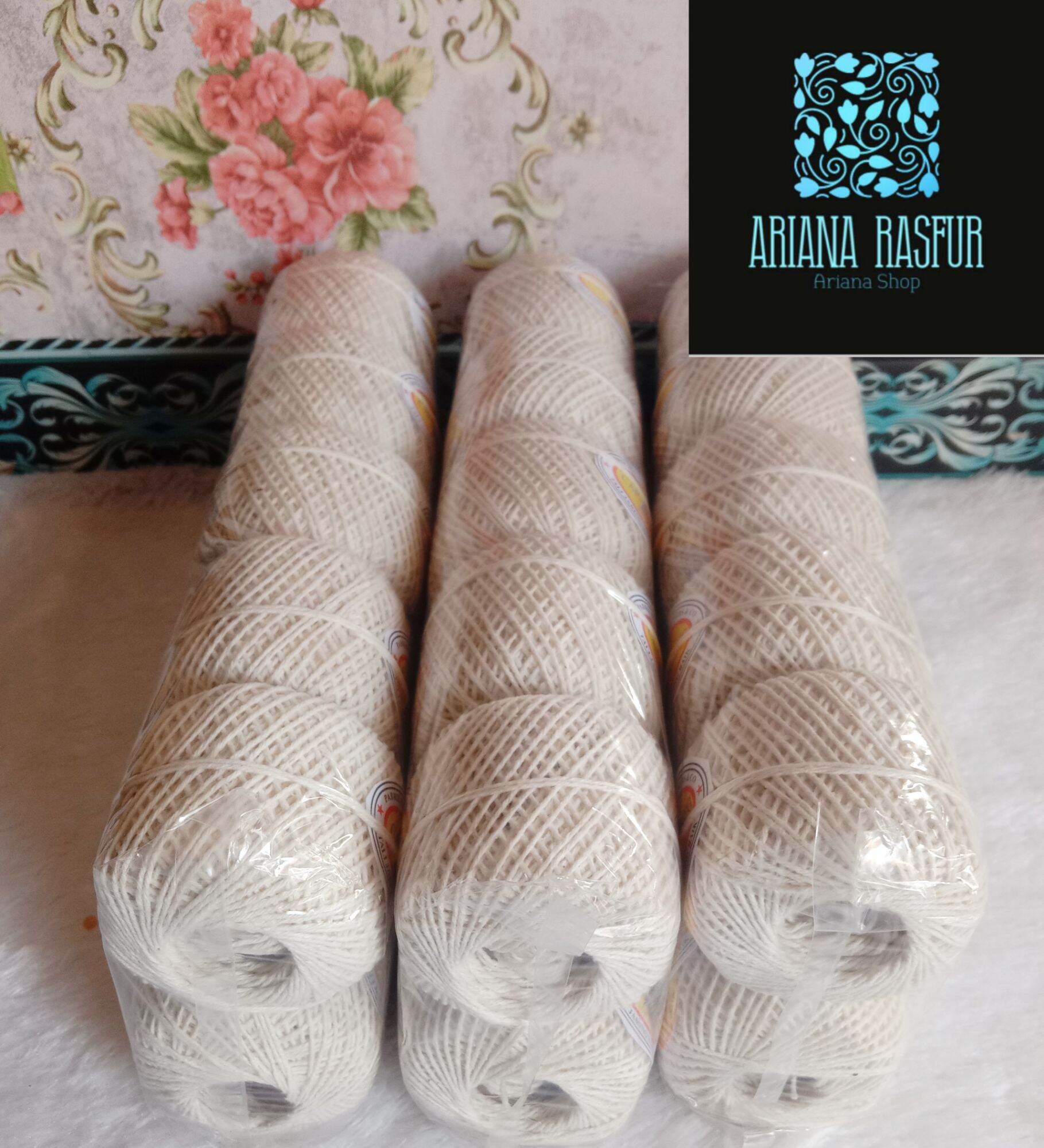 1 PACK ISI 10 BENANG PERTUKANGAN UKURAN JUMBO TALI KASUR BENANG RAMI ...