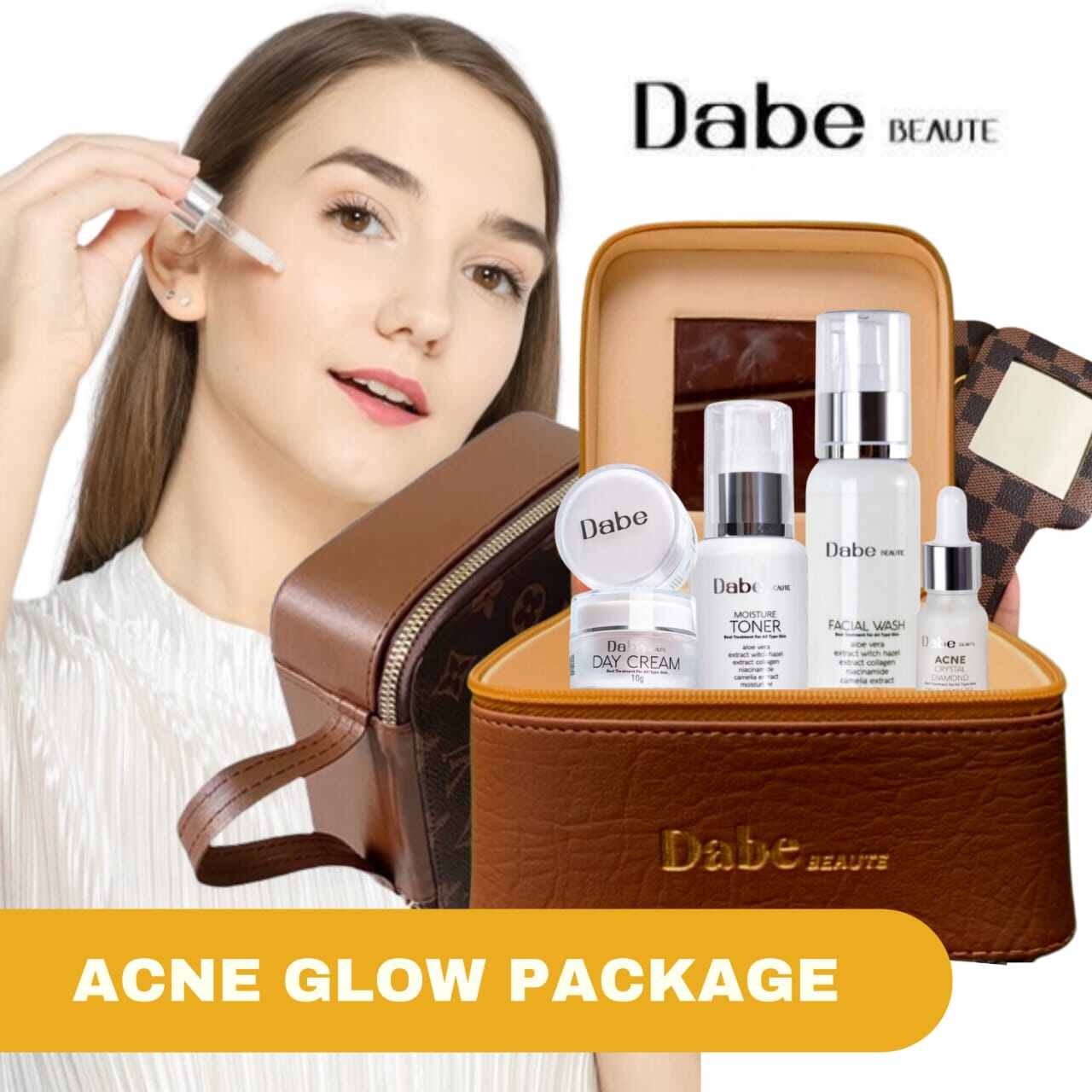 ( FREE EMAS DLL) DABE BEAUTE Acne Glow Package Paket Acne Lengkap ...